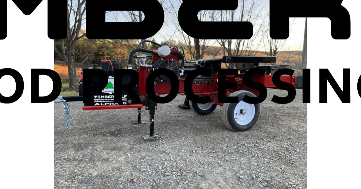 2024 Alpha 6 Log Splitter | Timberwolf Equipment Rentals